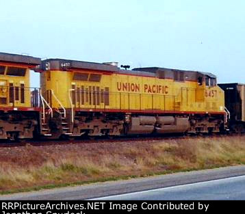 UP 6457, engineer's side